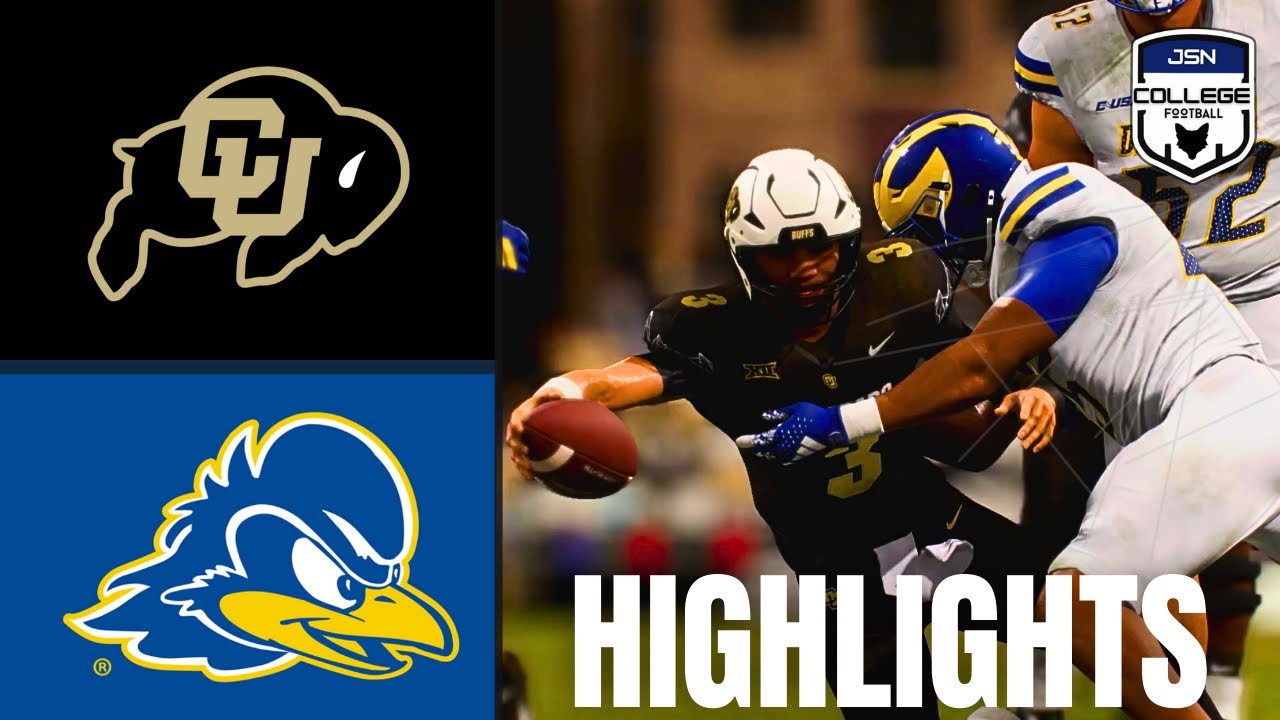 Colorado Buffaloes vs Delaware Blue Hens | Full Game Highlights | JSN ...