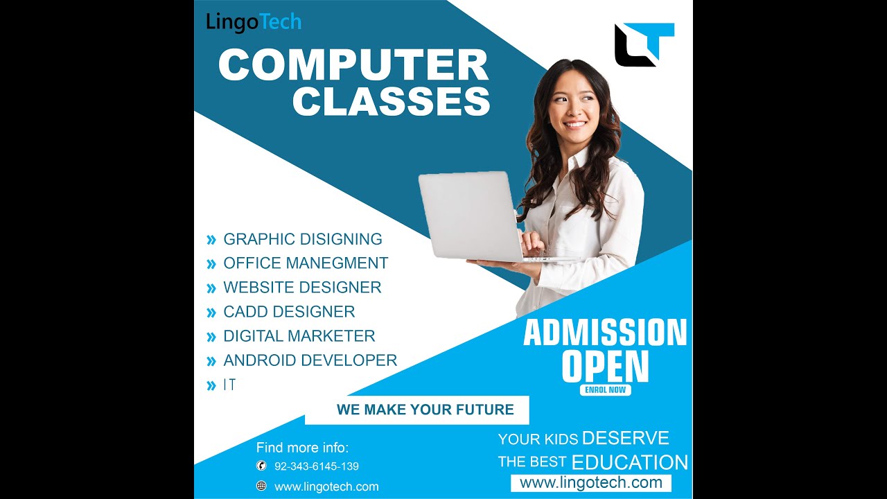 How to Create Office Social Media Post / How to Create Office Ad in ...