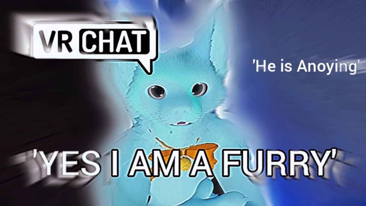 Vr Chat Furry Gets Mad - Trolling Furrys People - YouTube