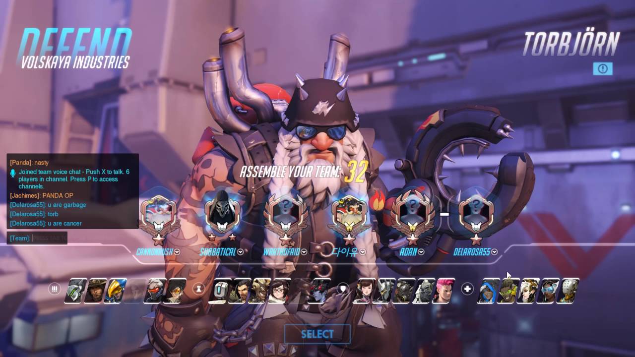 Step 1. Play Torbjorn. Step 2. Cry in a Pillow #ToxicTorb - YouTube