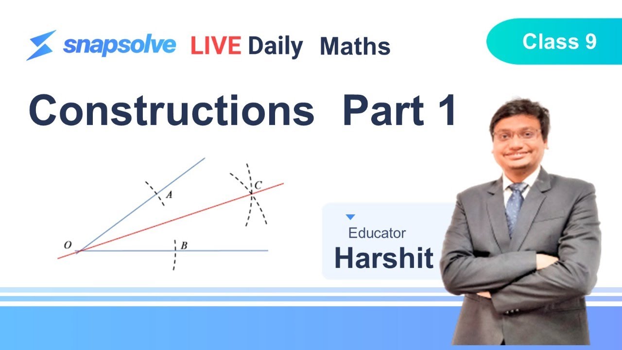 ⭕ Grade 9 | Maths | Constructions Part 1 - YouTube