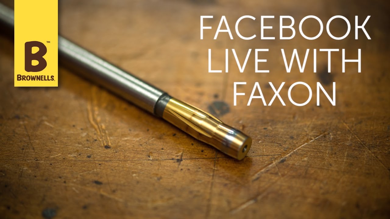 Facebook Live: Barrel Manufacturing with Faxon Firearms - YouTube