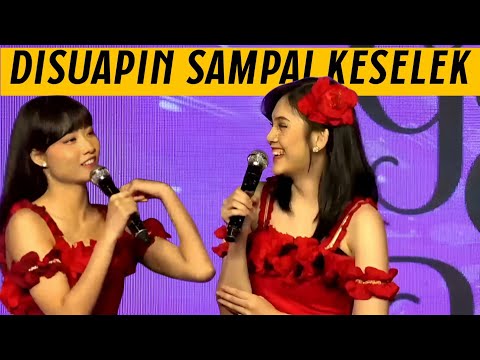 JKT48 Muthe Ngambek Disuapin Chika Sampai Keselek.