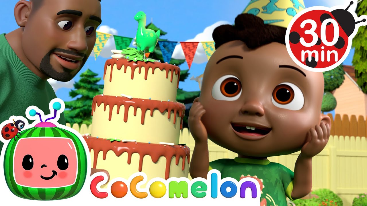 Dino Birthday with Cody | Cocomelon - Cody Time | Kids Cartoons ...
