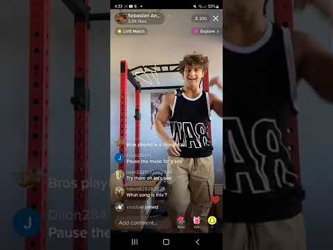 sebastian anderson live on tiktok - YouTube