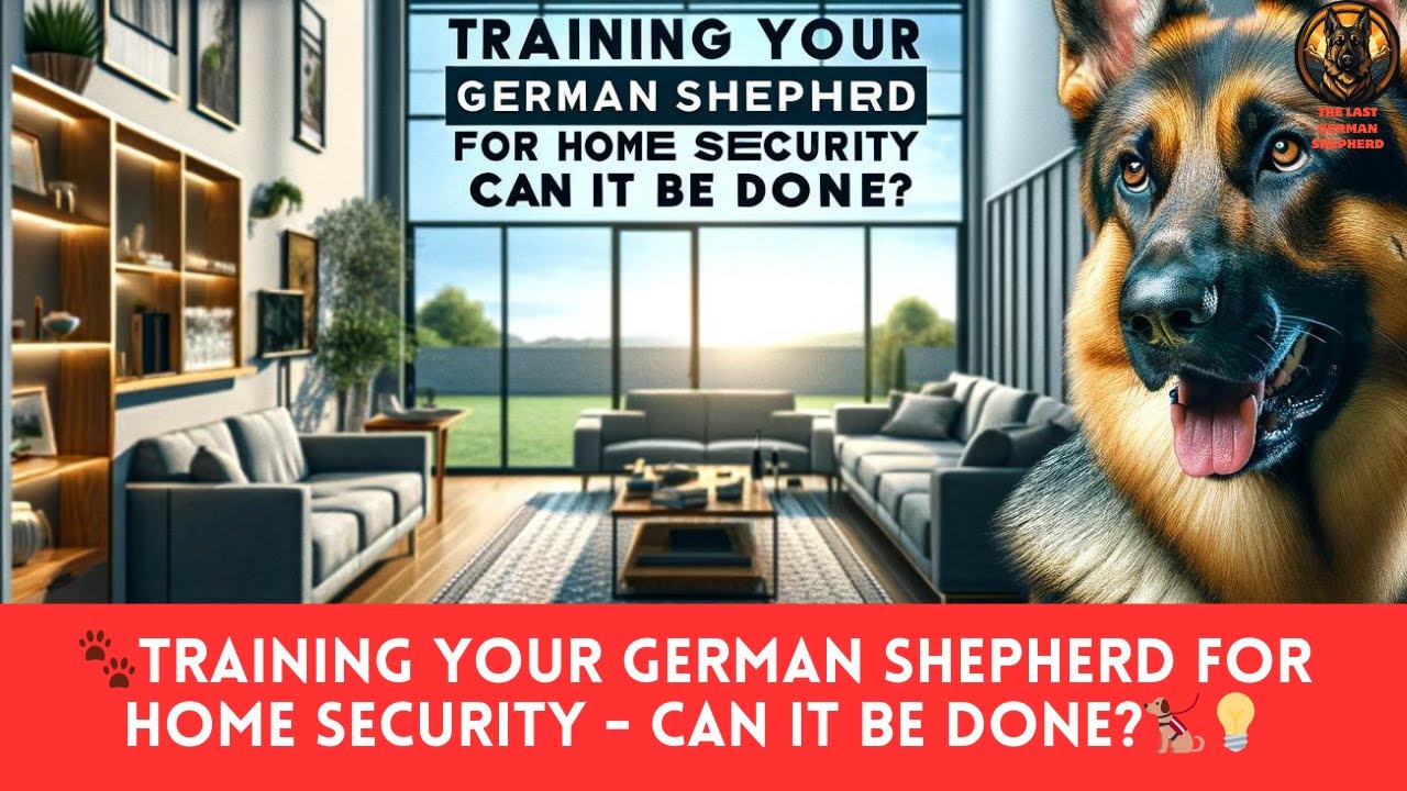Training Your German Shepherd for Home Security - Can It Be Done? - YouTube