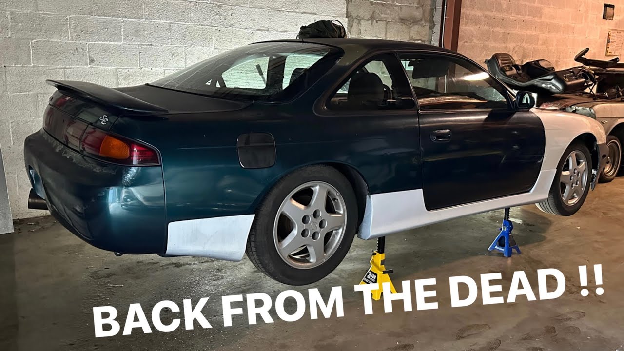 Fixed the fuel tank on my S14 240sx! + sunroof delete - YouTube