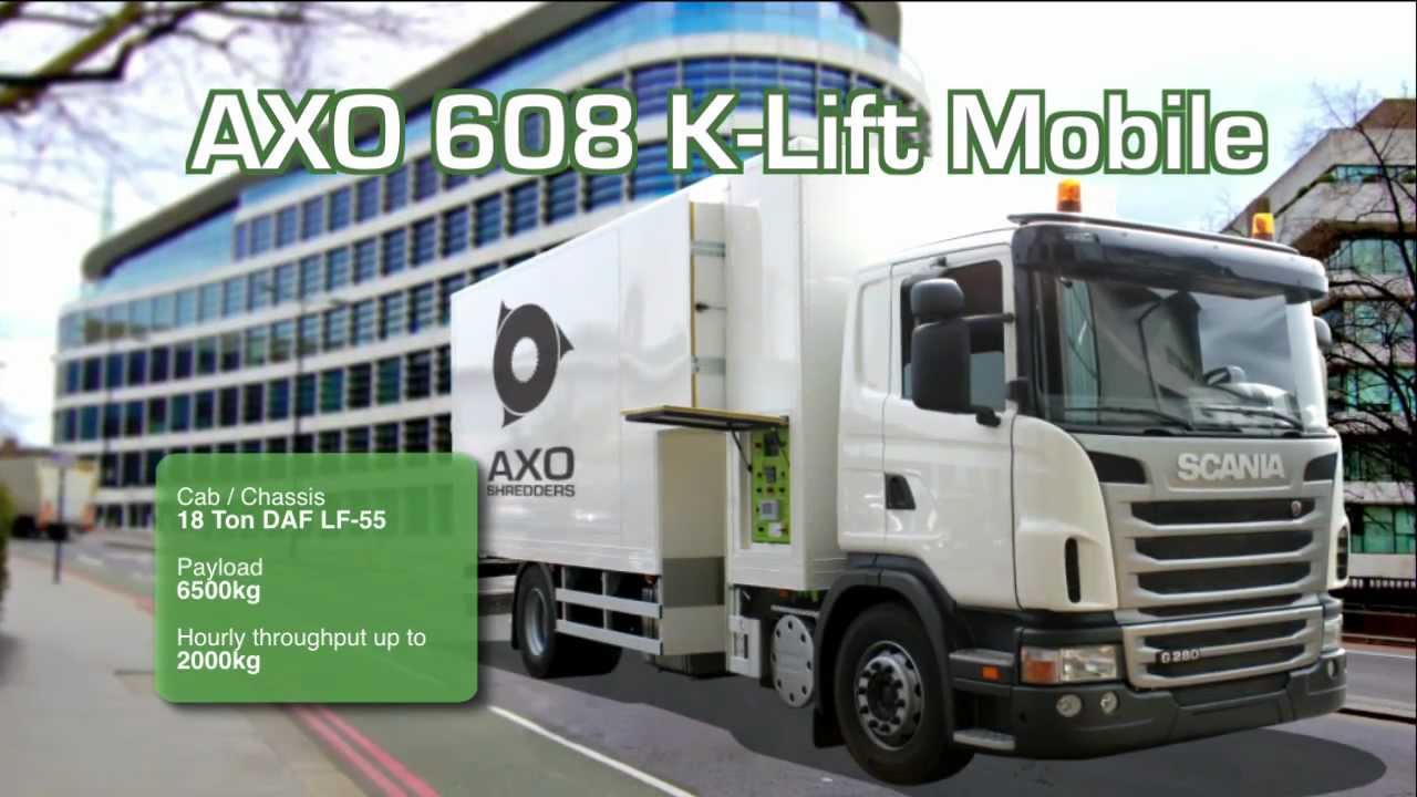 AXO Shredders - Industrial Shredding Machines Manufacturer #1 - YouTube