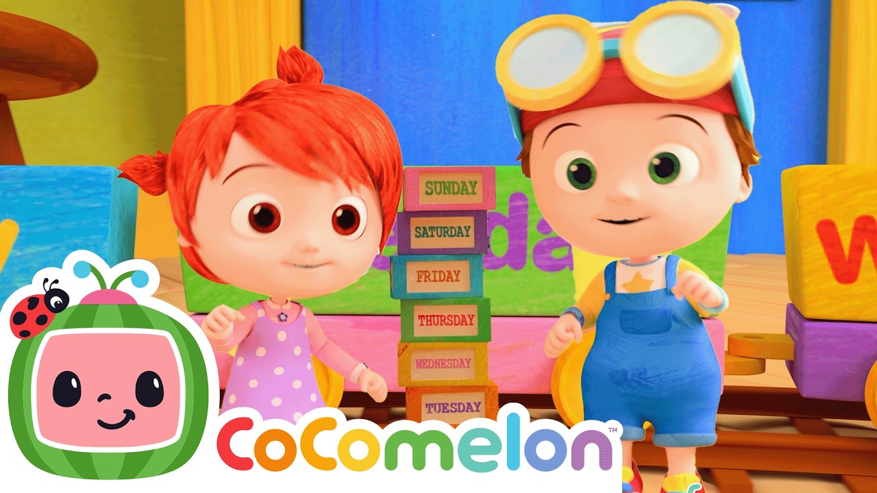 The Days of the Week Song | CoComelon Nursery Rhymes & Kids Songs ...