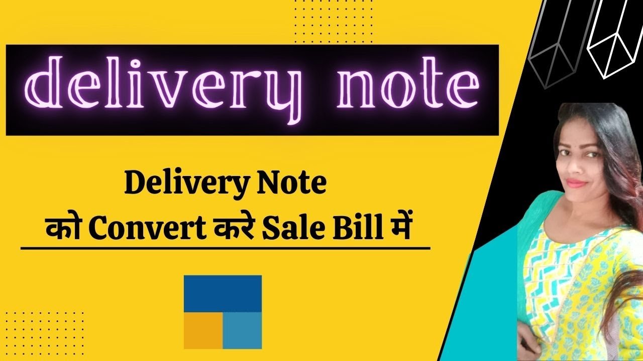 How to Convert Delivery Note in Sale Bill in Tally Prime by Suman ...