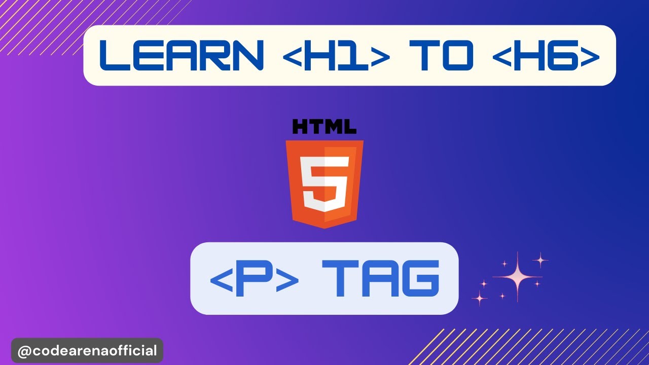 HTML Essentials: The Power of H1 to H6 and P Tags - YouTube