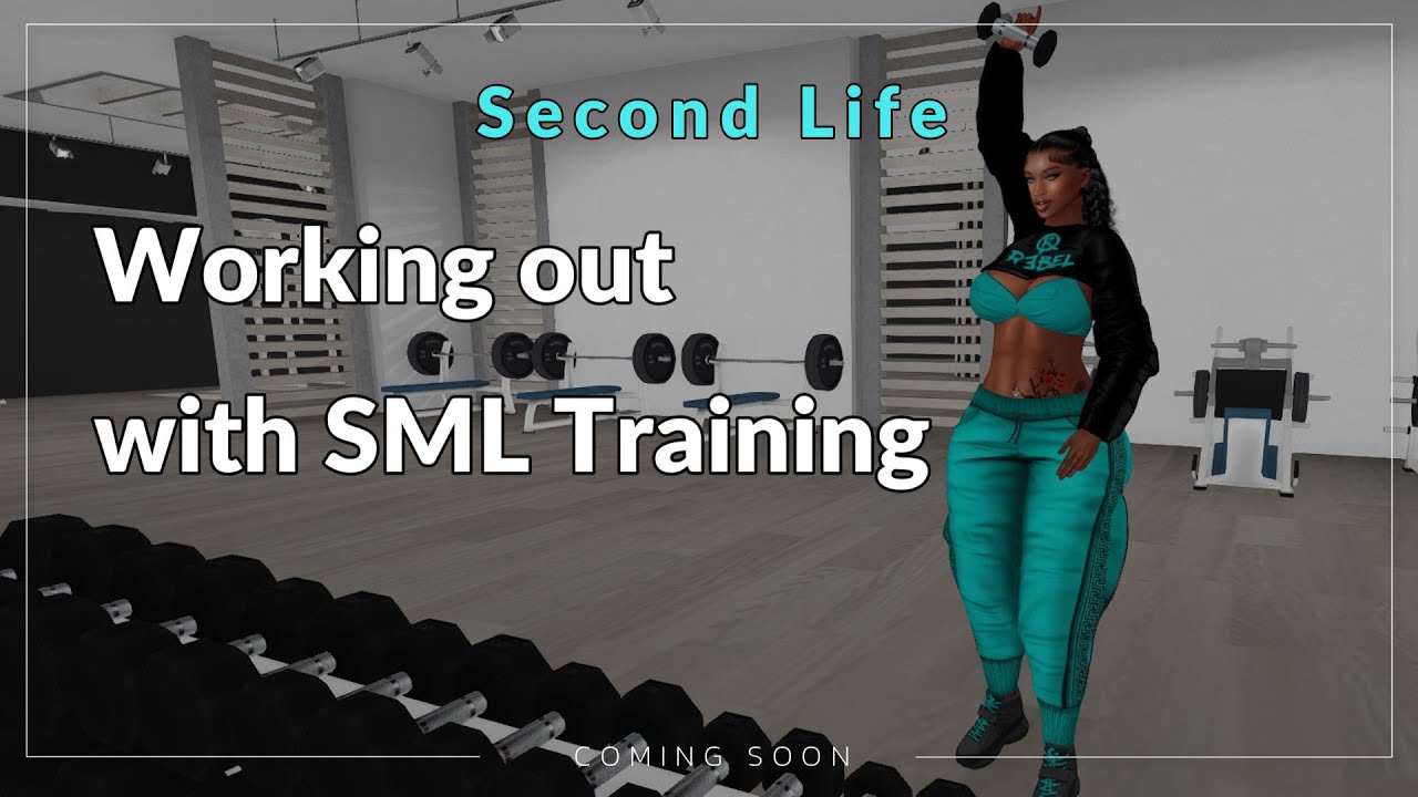 SECOND LIFE How to train with SML Training RP gym equipment - YouTube