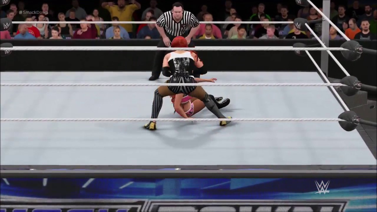 WWE SmackDown Live 28/12/16 ( WWE 2K17 ) Alexa Bliss vs Becky Lynch ...