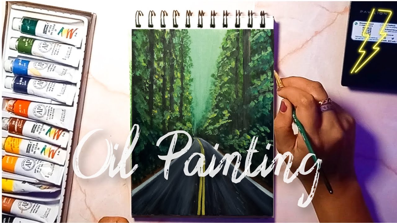 Oil Painting | Time-lapse | Tutorial | All of Alisha | Painting - YouTube