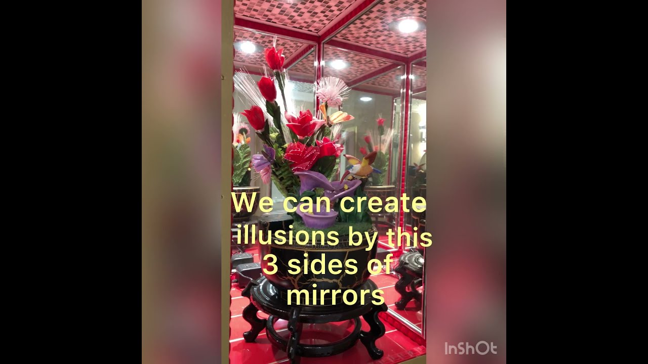 DIY Mirror illusions in the cabinet - YouTube