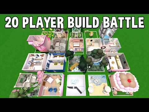 MEGA 20 Player BUILD-OFF CHALLENGE!