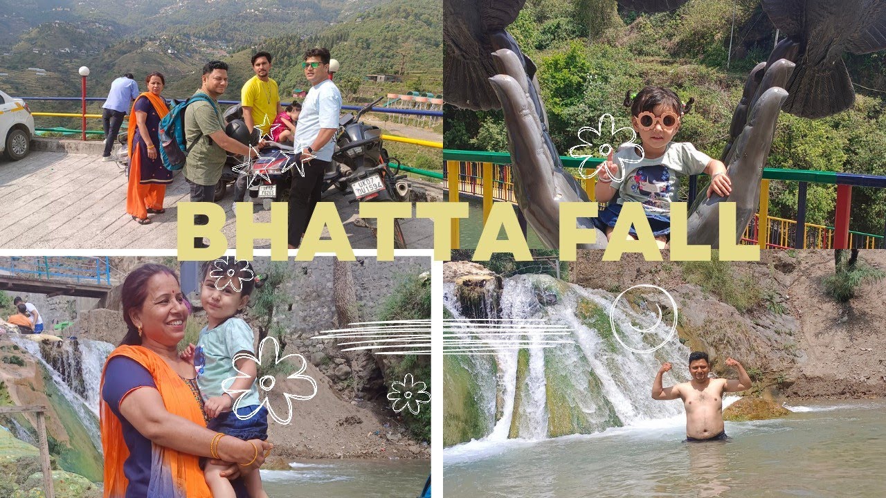 Trip to Bhatta Fall with family #mussoorie #waterfall - YouTube