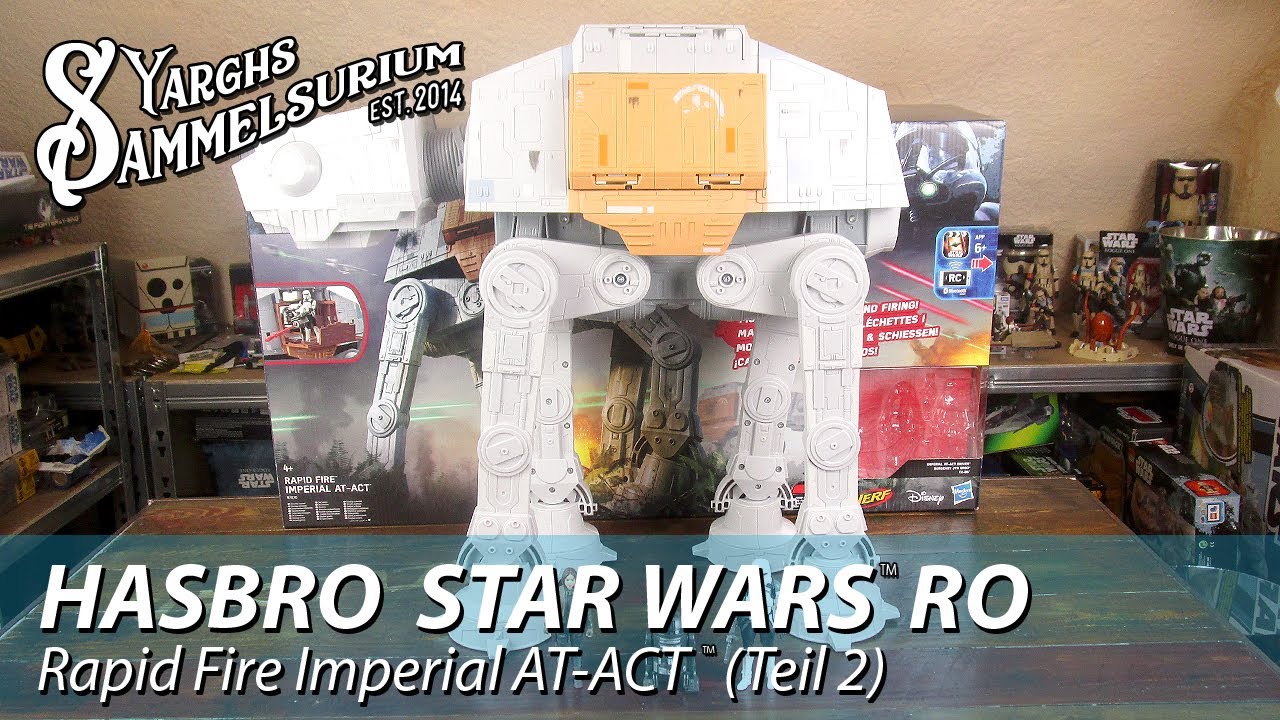 Review HASBRO Star Wars RO - Imperial AT-ACT Teil 2 - 3.75 inch ...
