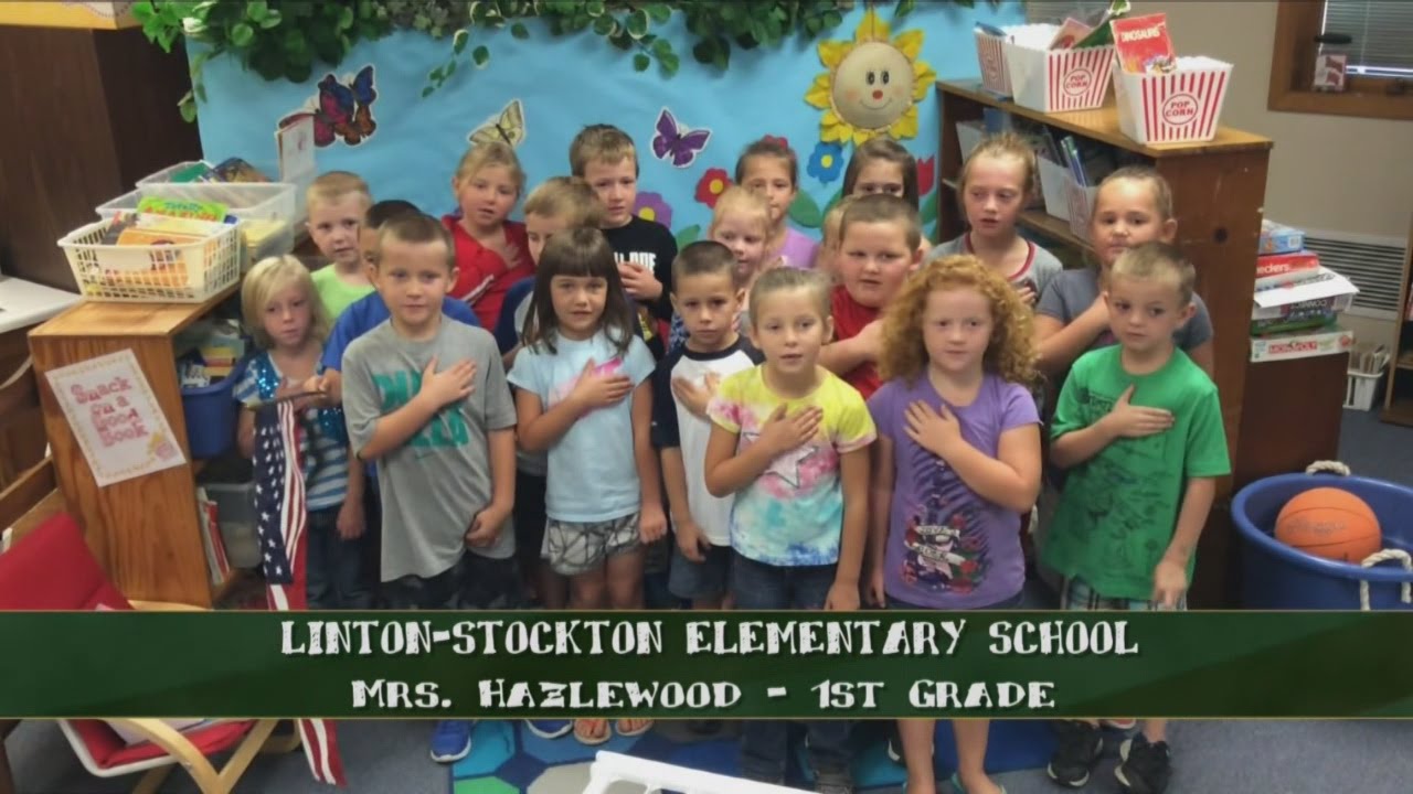 Linton-Stockton Elementary School- Mrs. Hazlewood- 1st Grade - YouTube