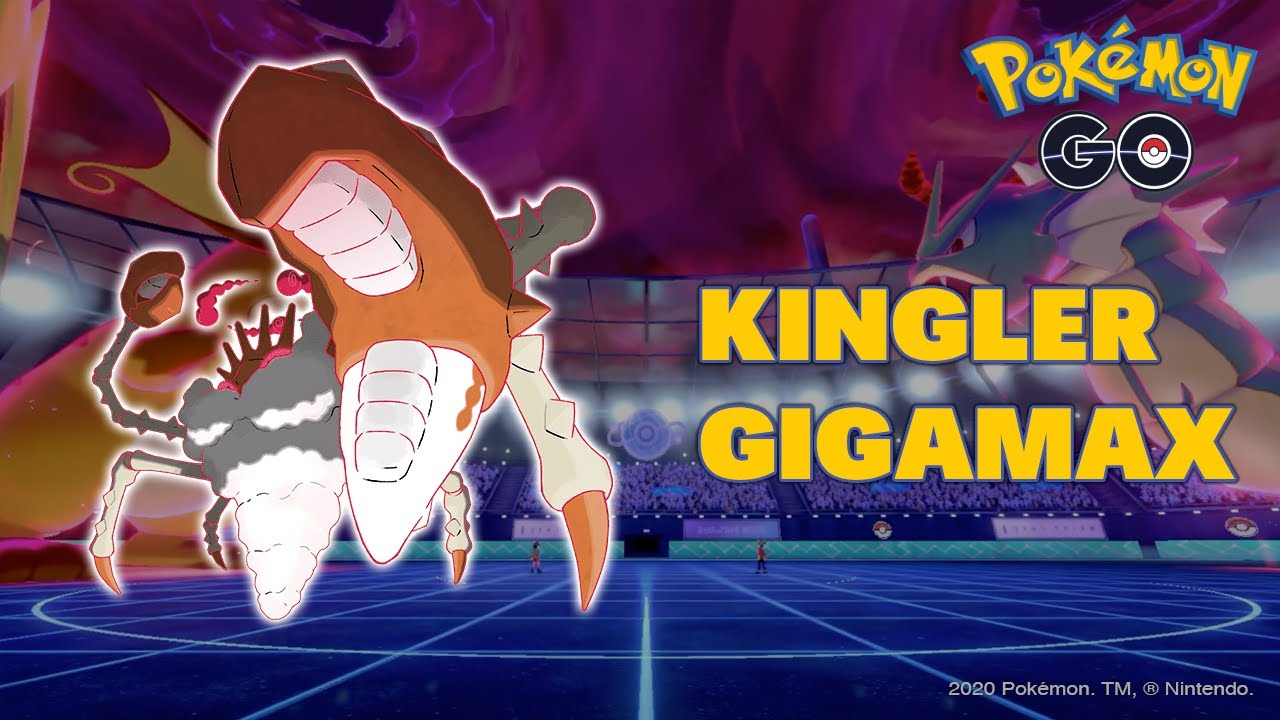 ANÁLISIS DETALLADO DE KINGLER GIGAMAX: ESTADÍSTICAS Y COUNTERS EN POKÉMON GO - YouTube