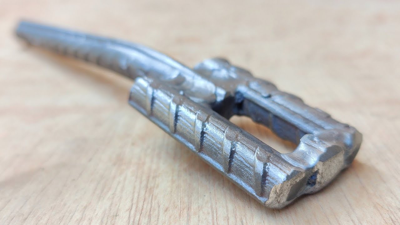 very few people knew how to make tools from iron rods - YouTube