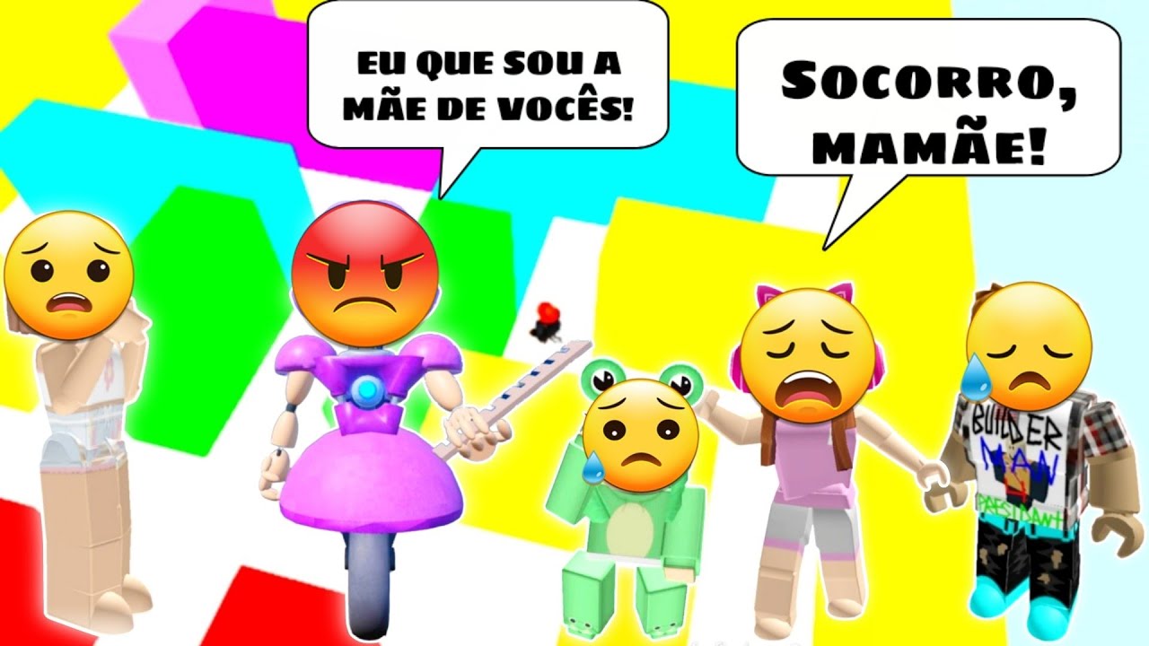 História Roblox - A Babá Robô Do Mal Queria Ser A Mãe das Crianças ...