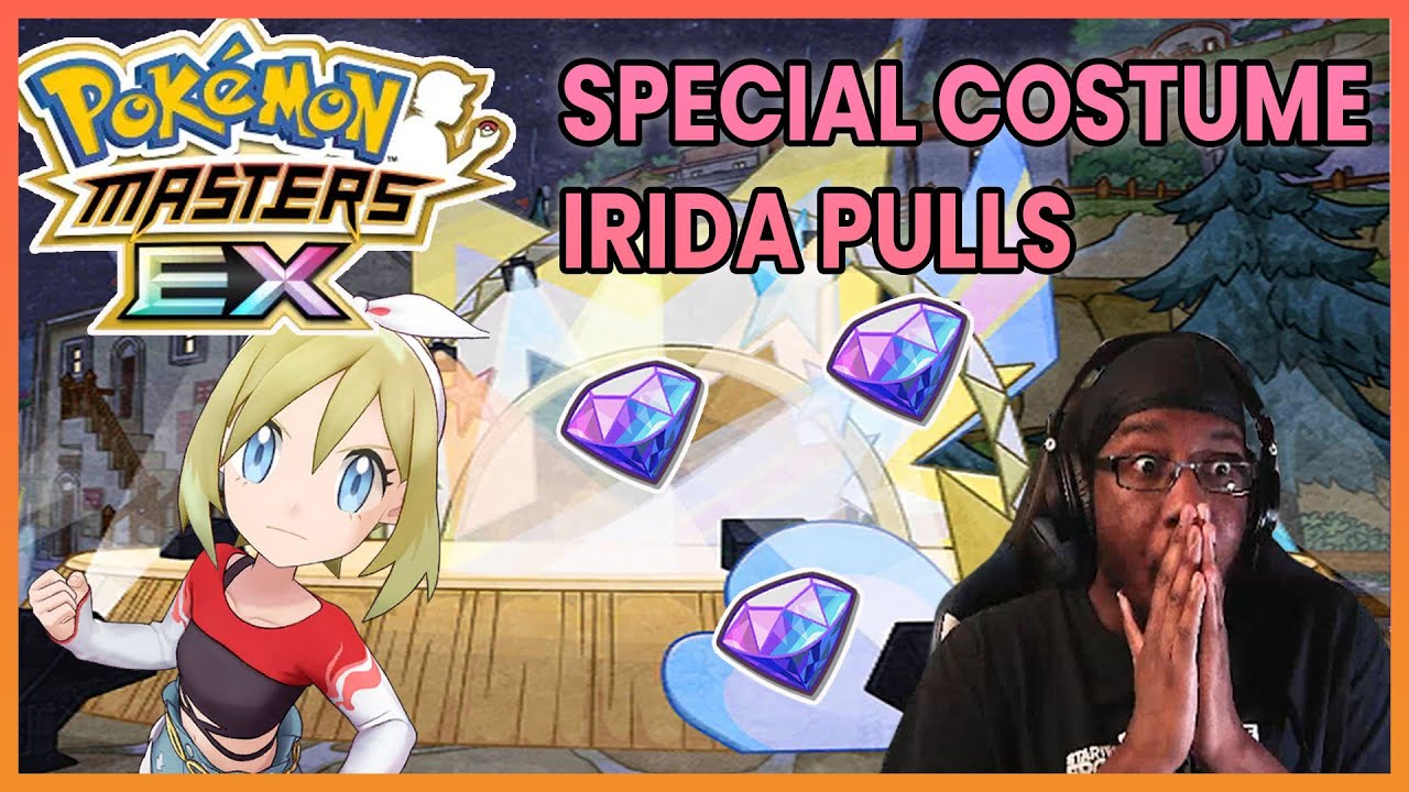 Special Costume Irida Poke Fair Pulls ¦ Pokémon Masters EX - YouTube