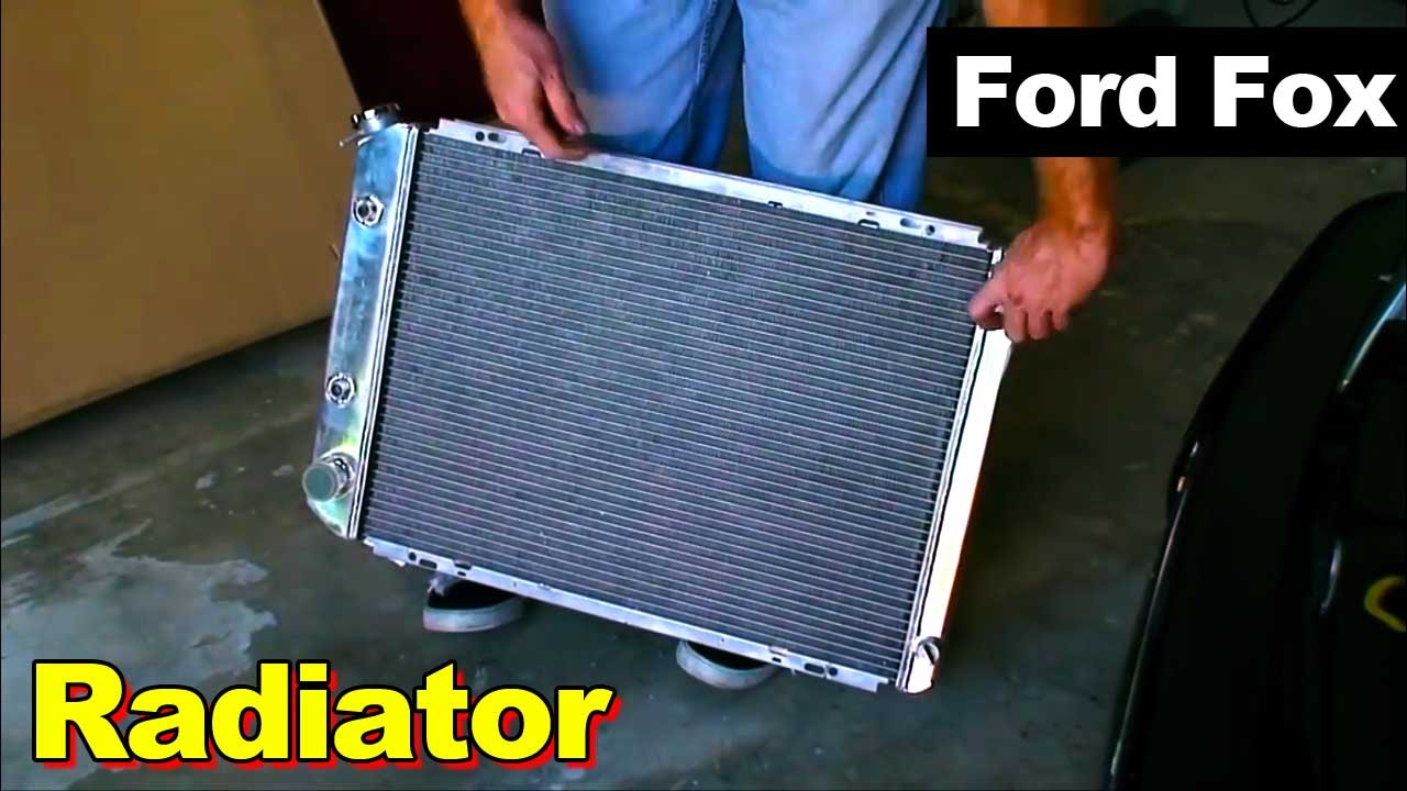 1987-1993 Ford Fox Mustang Radiator - YouTube