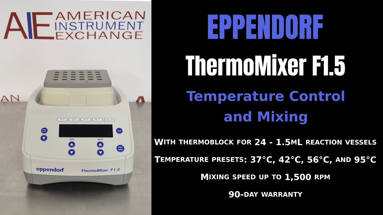 Eppendorf ThermoMixer F1.5 (Item - 3557P MIXER) - YouTube