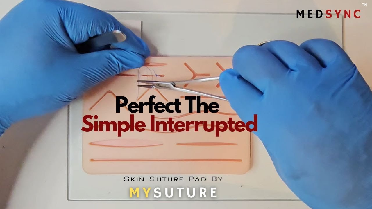 The SINGLE MOST IMPORTANT SUTURE - learn it now - YouTube