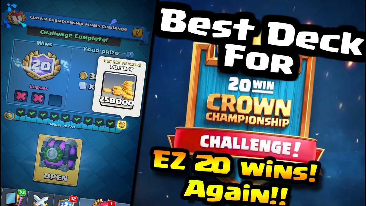 20 WINS IN THE CROWN CHAMPIONSHIP FINALS CHALLENGE! With Logbait! - YouTube
