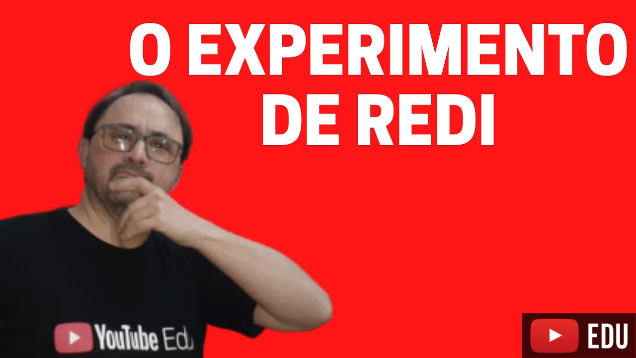 O EXPERIMENTO DE REDI - YouTube