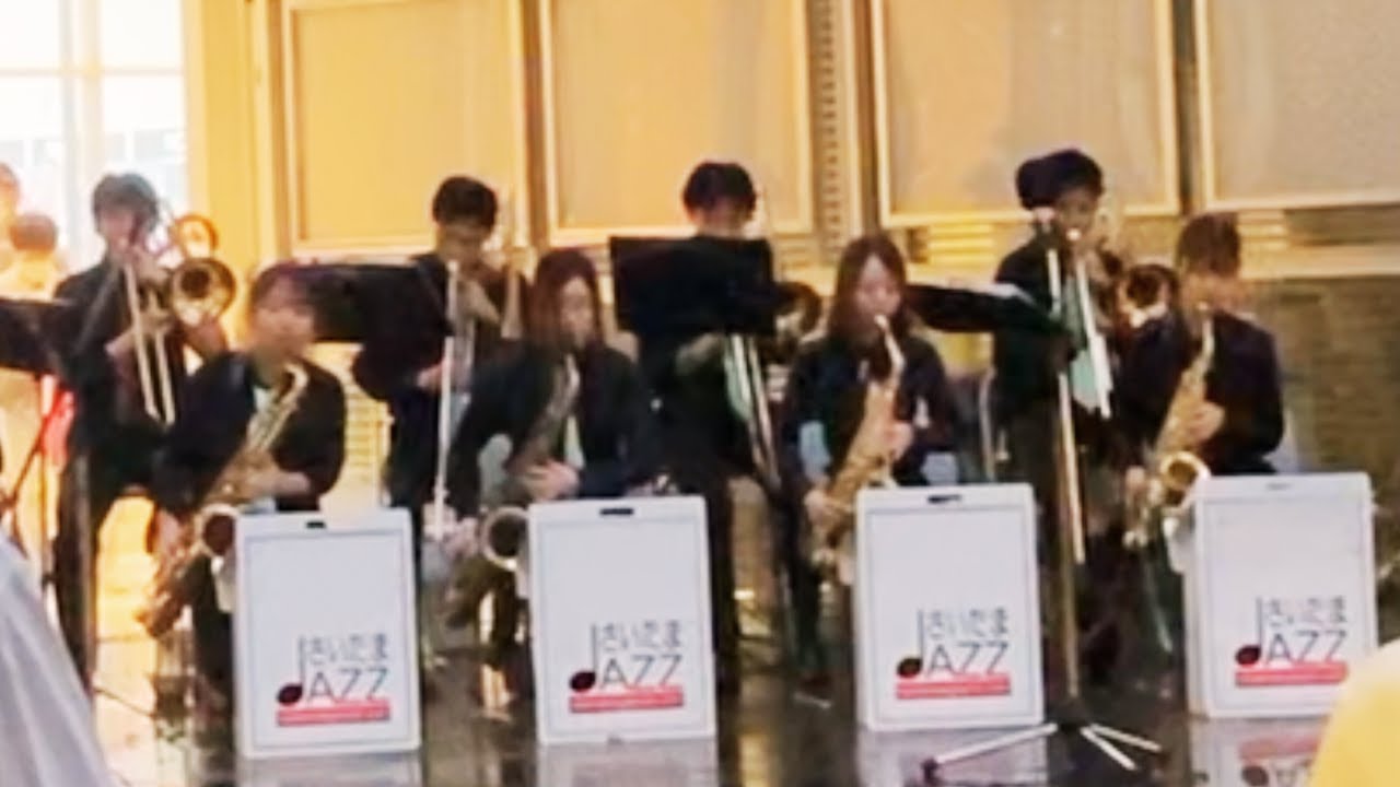 ビビディ・バビディ・ブー さいたま新都心JAZZ DAY 2022 埼玉大学 Swing Cube Jazz Orchestra の演奏 2022年9月18日 - YouTube