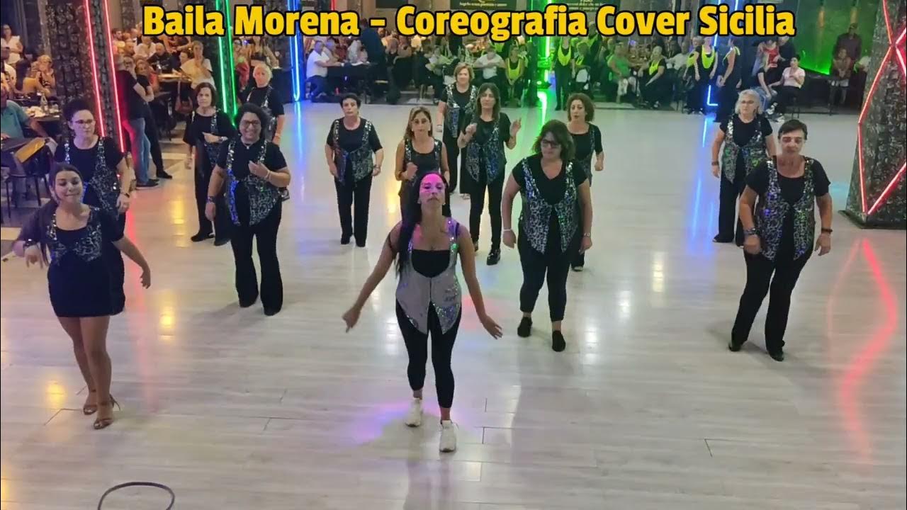 Baila Morena - Coreografia Cover Sicilia Ballo di Gruppo 2023/2024 - YouTube