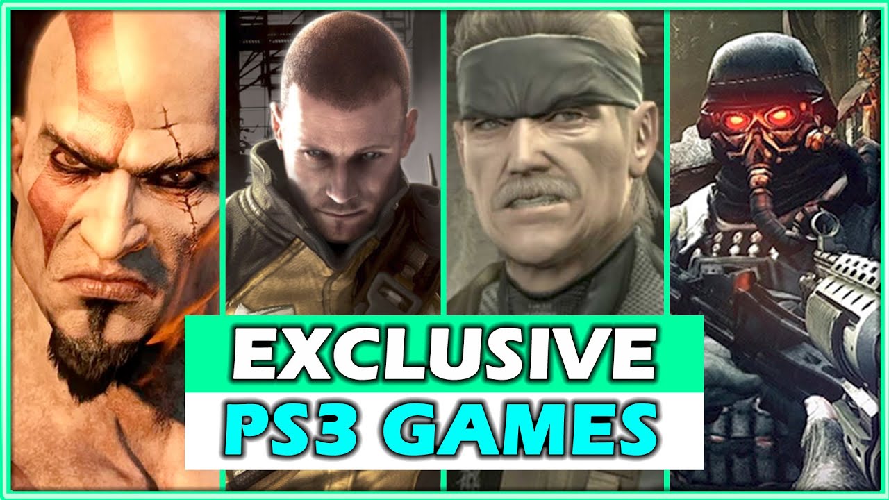 THE 54 BEST PS3 EXCLUSIVE GAMES || BEST PS3 GAMES - YouTube