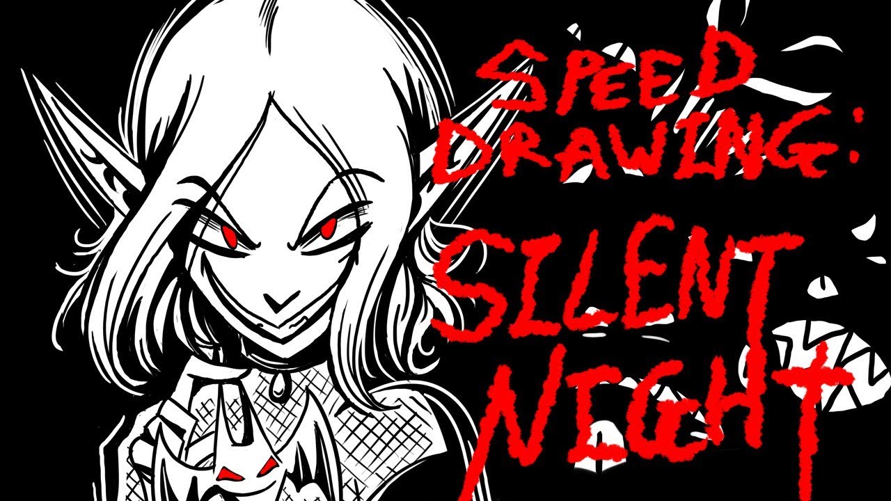 Speed Drawing: Silent Night - YouTube
