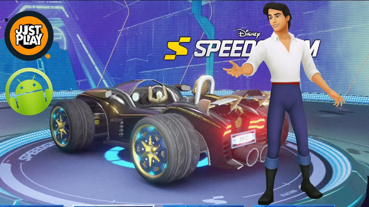 Disney SpeedStorm : Prince Eric A Lot Of Modify His Kart - YouTube