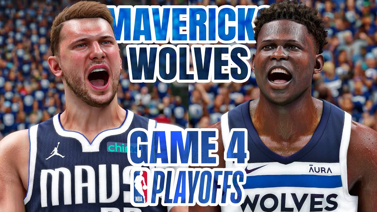 MAVERICKS vs TIMBERWOLVES GAME 4 - 2024 NBA PLAYOFFS WEST FINALS - NBA ...