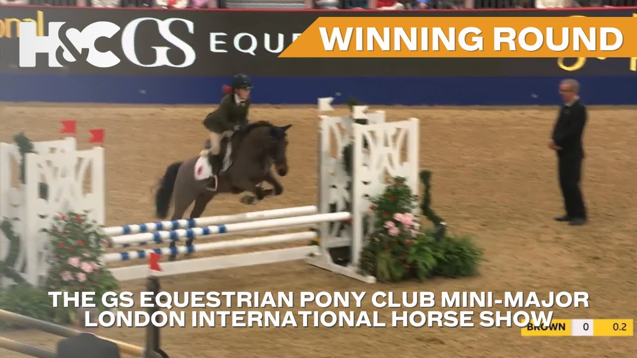 Winning Round In The GS Equestrian Pony Club Mini-Major | London ...