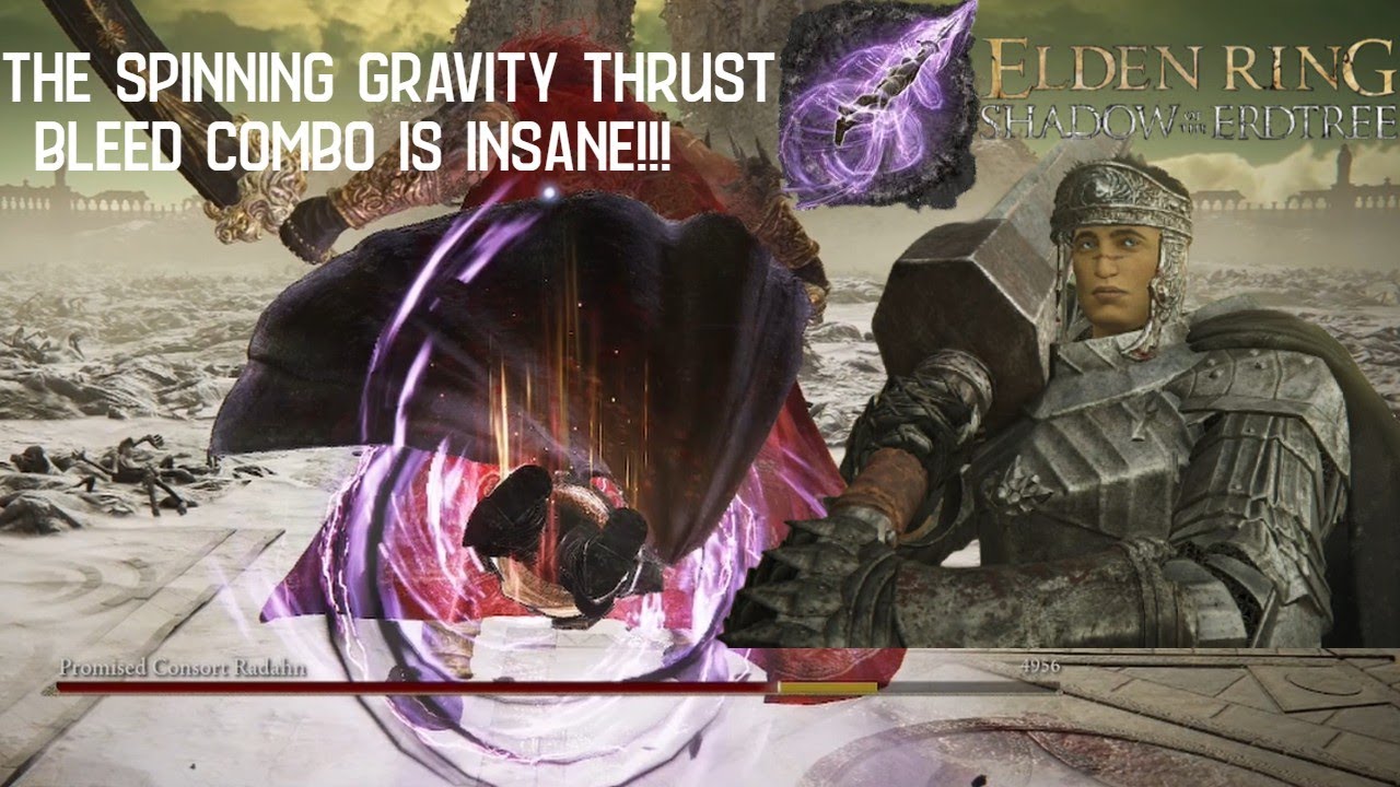 Elden Ring Guts Greatsword build guide - Spinning Gravity Thrust BLEED ...
