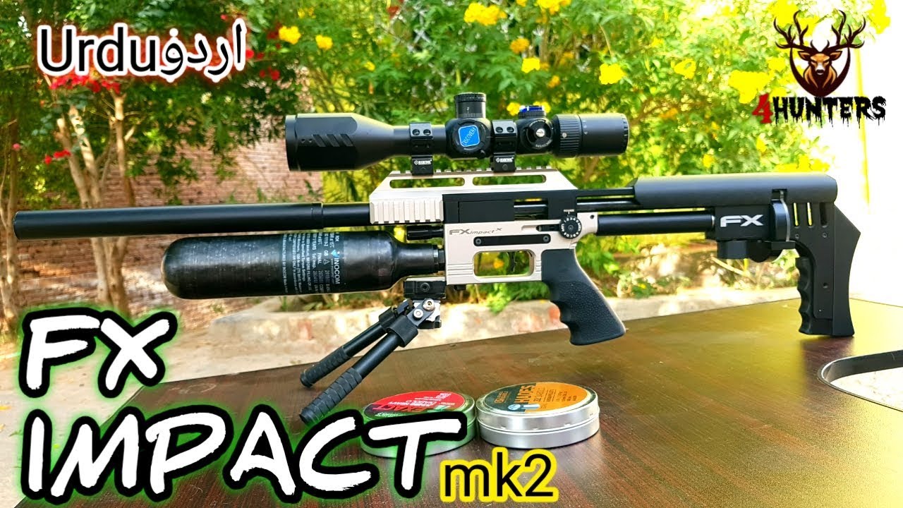 1/2 Fx impact x mk2 .22 with 600mm barral & telescopic shroud full ...