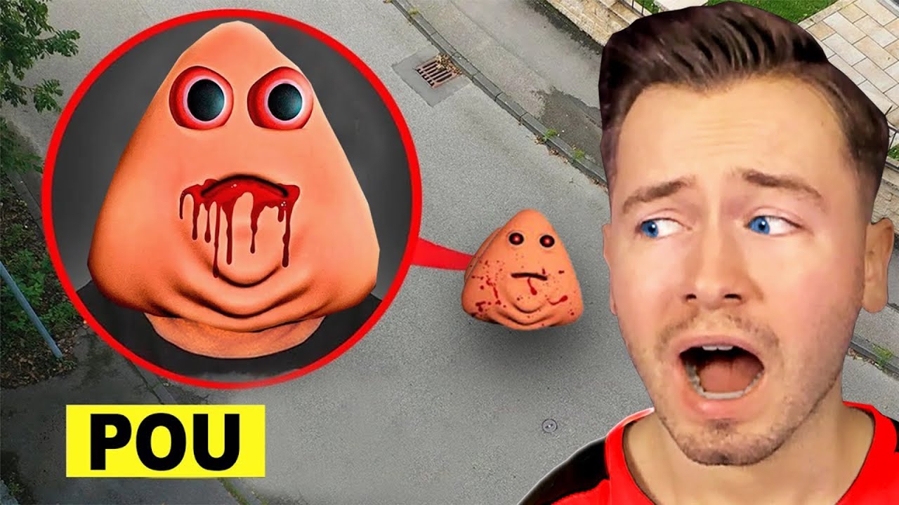 DROHNE überwacht POU in REAL LIFE!😱 - YouTube