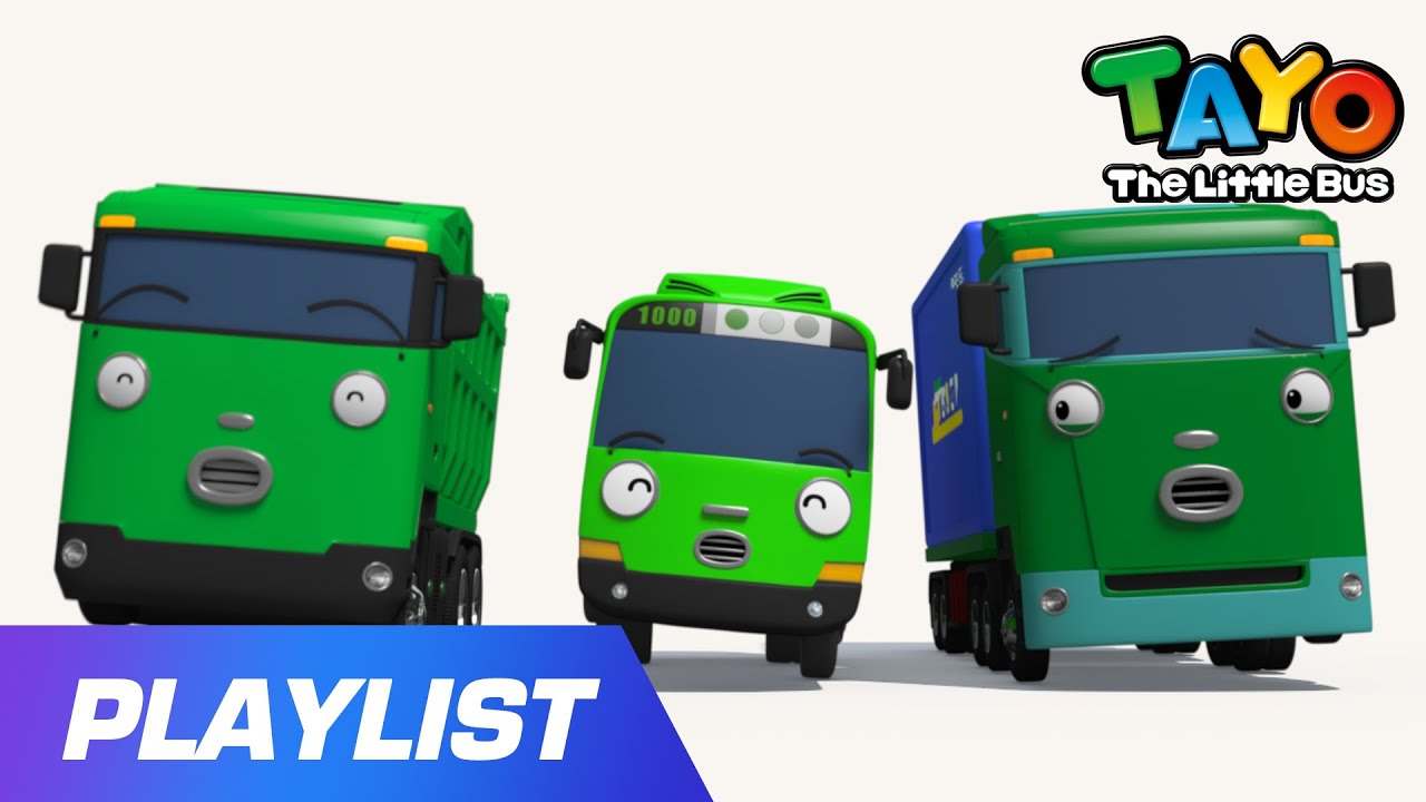 [Playlist] Team Green Car Song | Learn Colors Song | The Strong Heavy ...