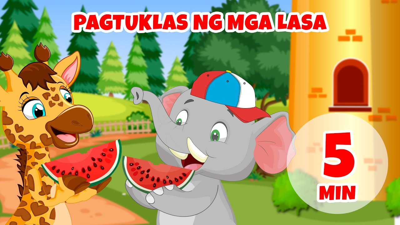 Pagtuklas ng Mga Lasa - 5 min Giramille | Nursery Rhymes at Mga Kantang ...