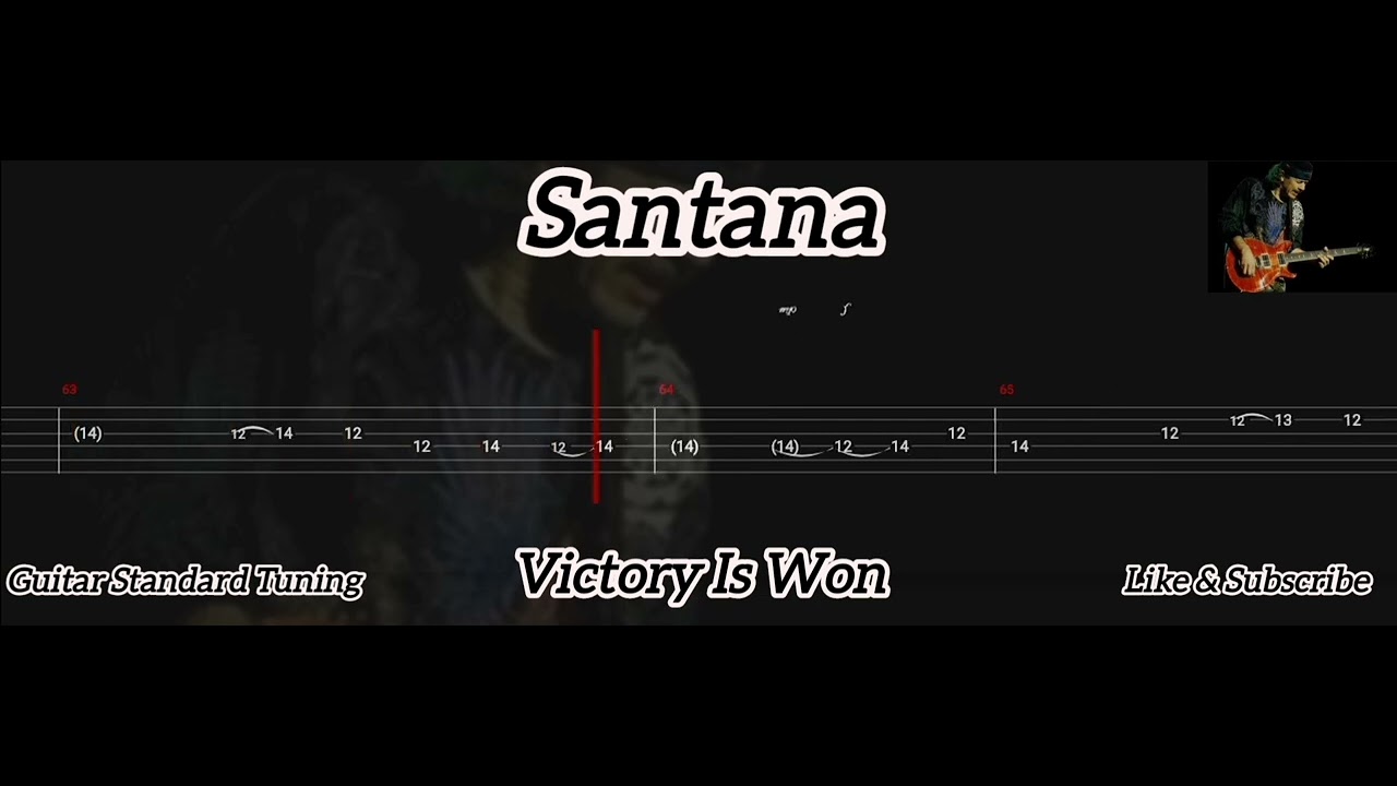 Santana - Victory Is Won ( Tab Guitar ) - YouTube