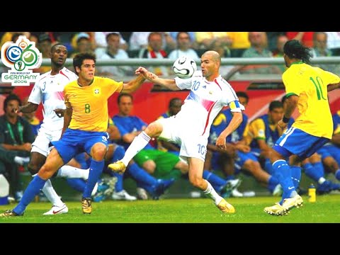 zidane vs Brazil | Quarter - final Fifa world cup 2006 (2/7/2006) - YouTube