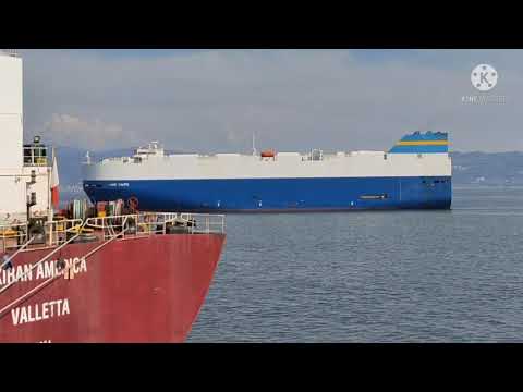 big carship passing us @port diliskelesi | buhaybarko | Doy Ricky tv