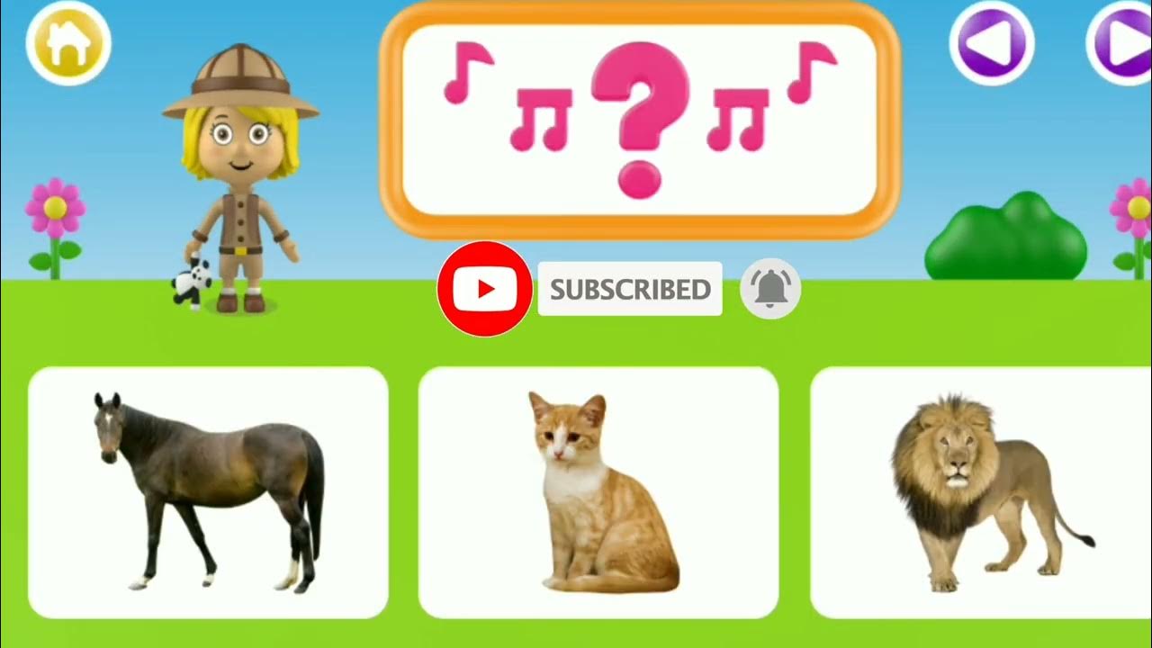 Game for guessing the sounds of animals and birds #seel_gaming #gaming ...