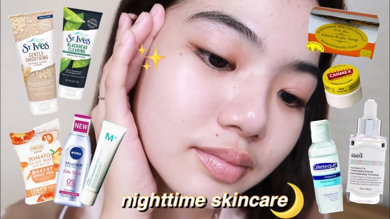 NIGHTTIME SKINCARE ROUTINE 2020! - YouTube