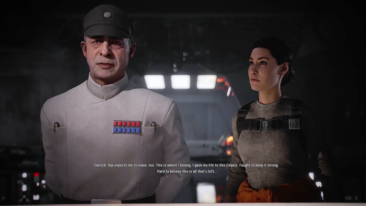 Battle of Jakku, Admiral Versio's final speech (The Empire End) - YouTube